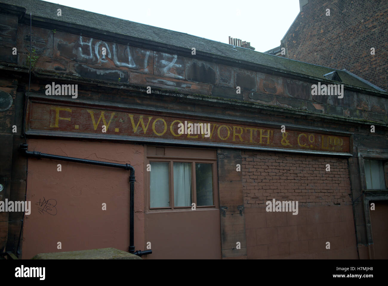 Woolworth sign hi-res stock photography and images - Alamy