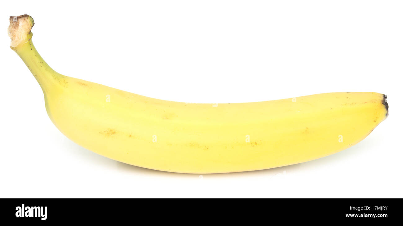 One banana isolated on white hi-res stock photography and images - Alamy