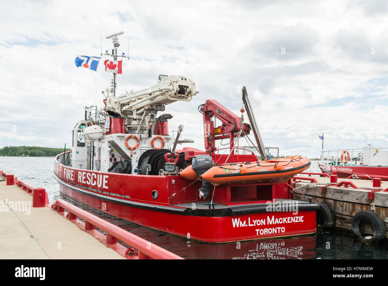 Fire Rescue boat and ice breaker - William Lyon Mackenzie - part of the ...