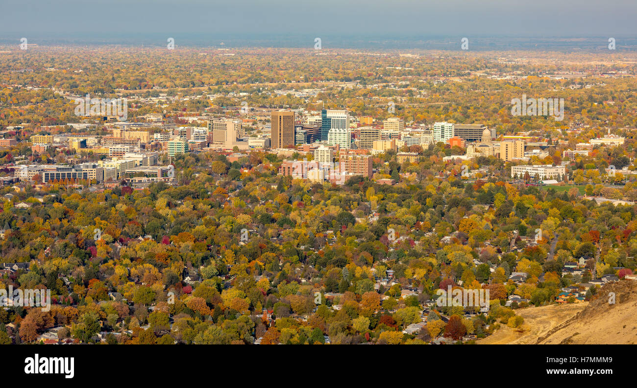City boise idaho in fall hi-res stock photography and images - Alamy