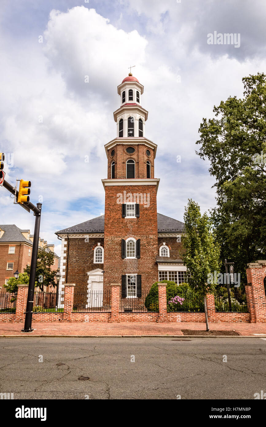 Christ Church, 118 North Washington Street, Alexandria, Virginia Stock ...