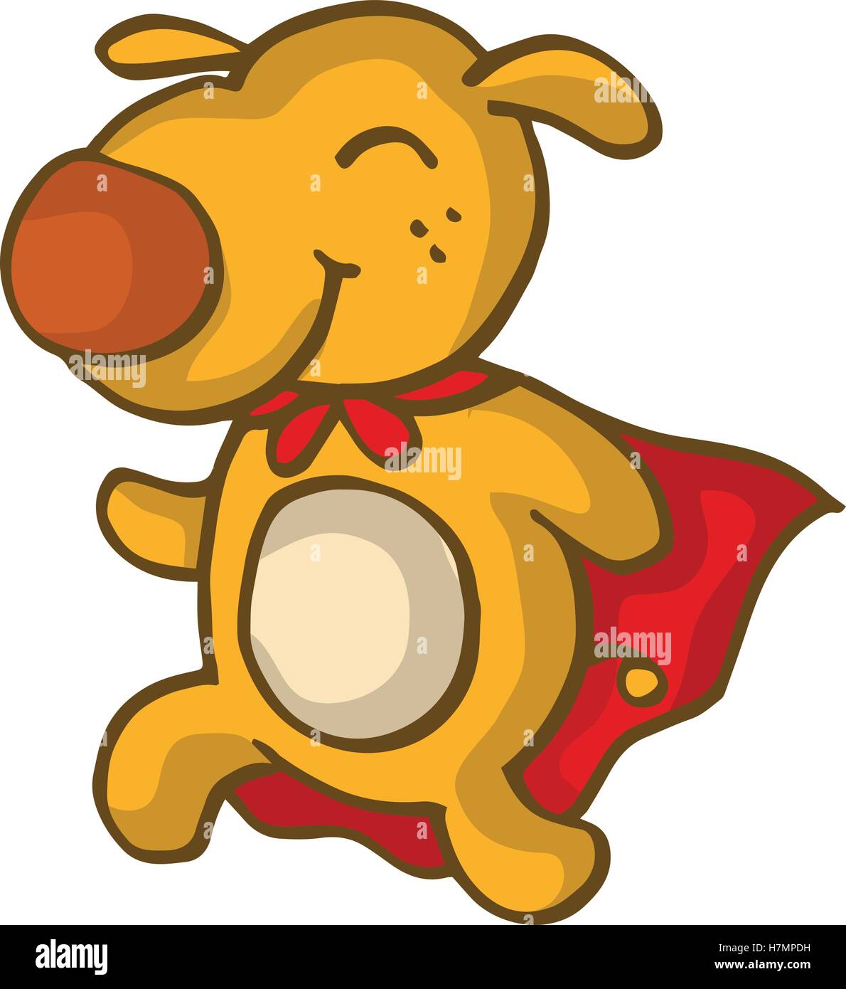 Super dog funny cartoon design collection stock vector Stock Vector ...