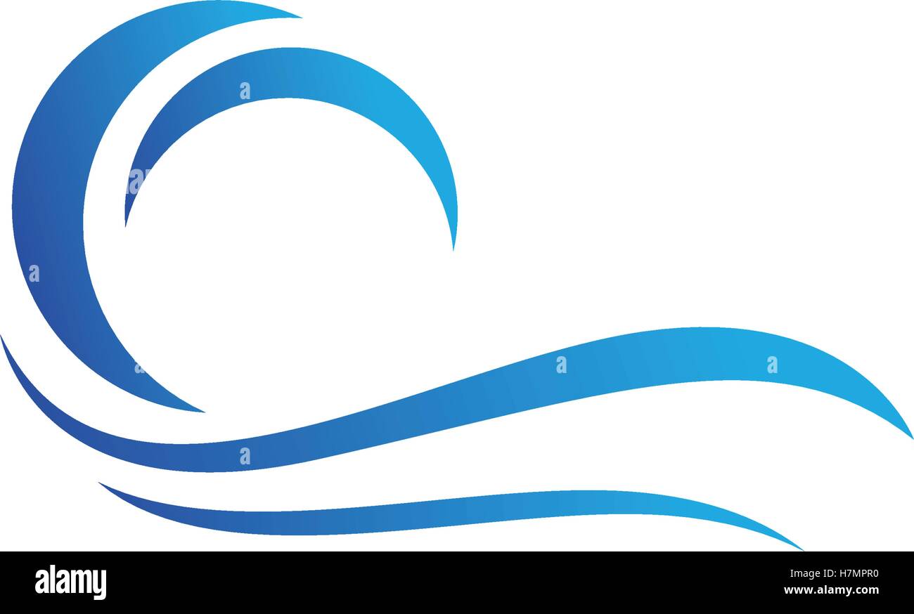 water wave vector illustration design Stock Vector Image & Art - Alamy