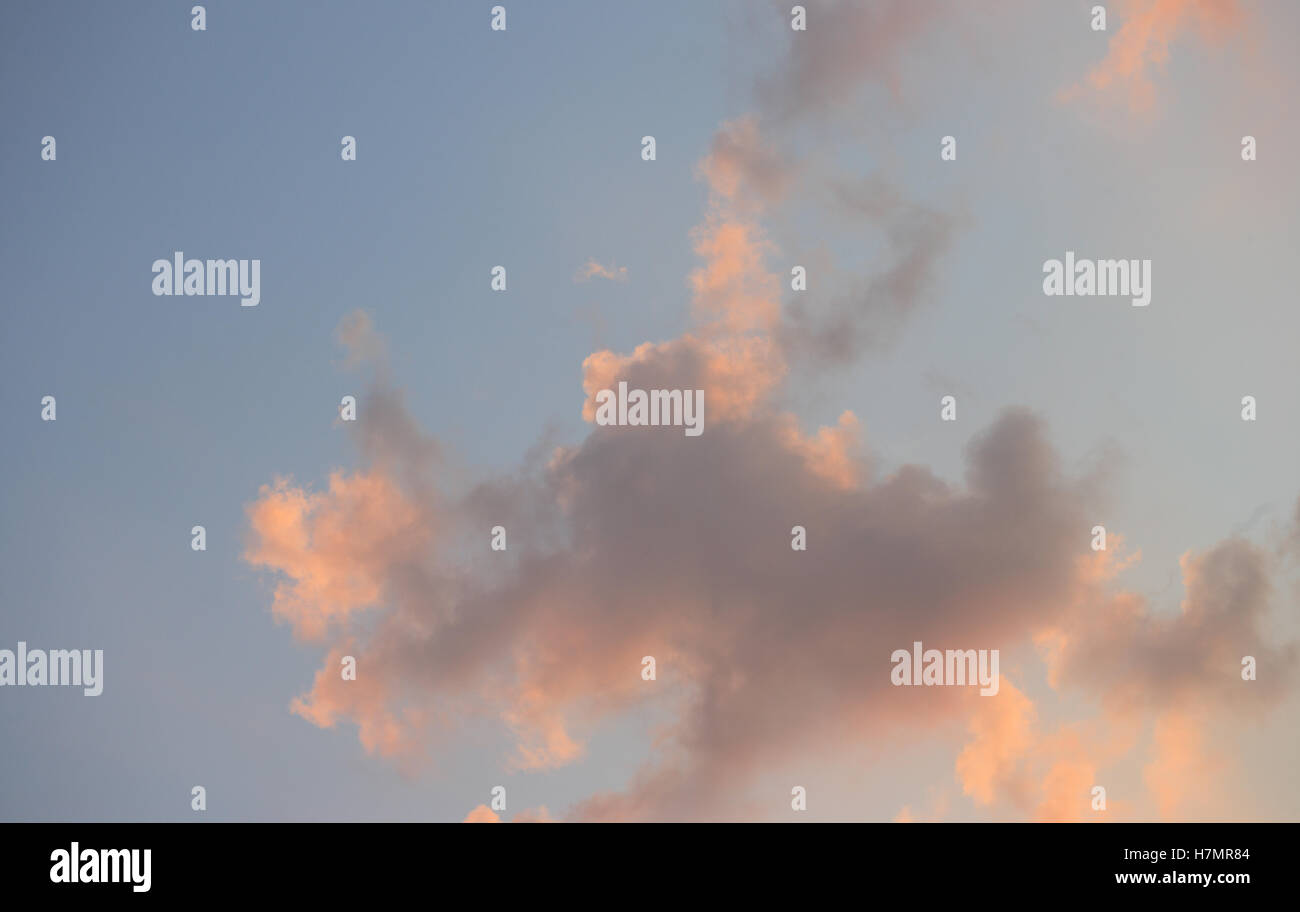 sunset sky at summer Stock Photo - Alamy
