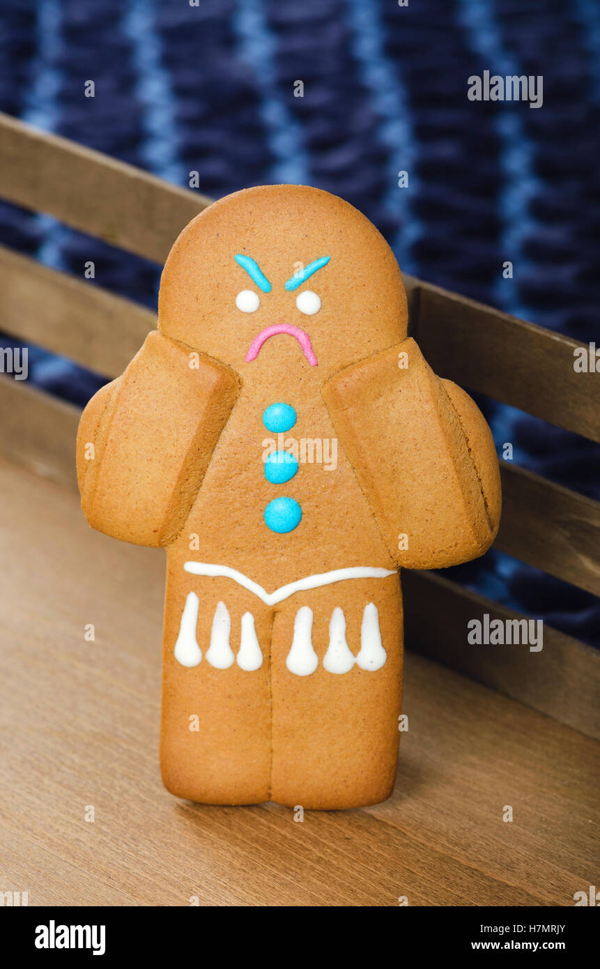 Angry Gingerbread Man