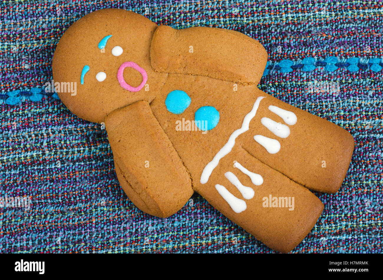 Scared Gingerbread Man