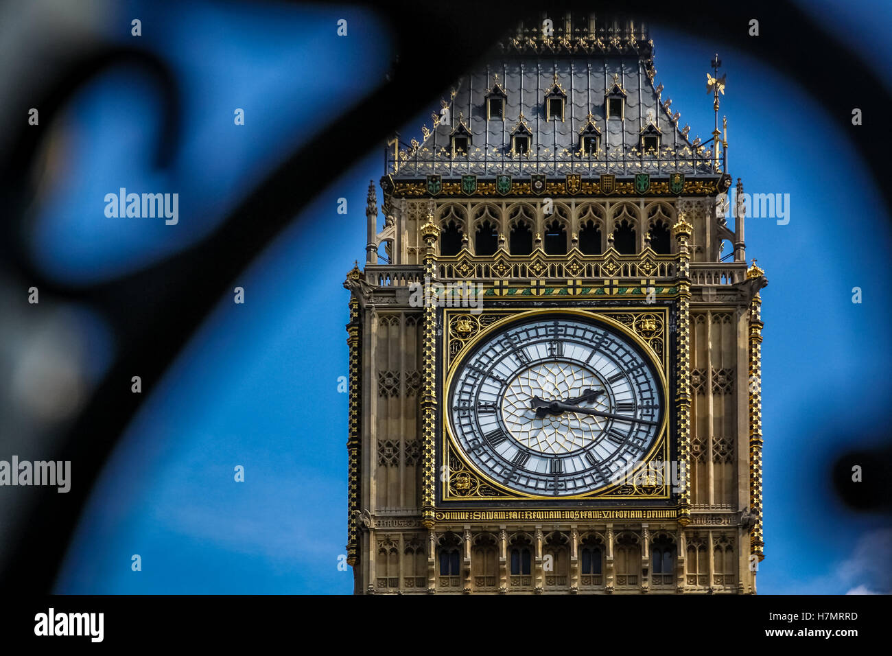Big Ben – famous London clock Tower, England Stock Photo - Alamy