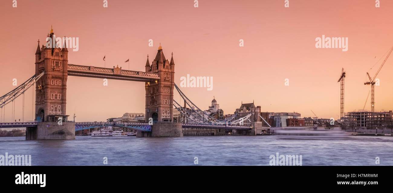 Famous London landmark Tower Bridge, England, UK Stock Photo - Alamy