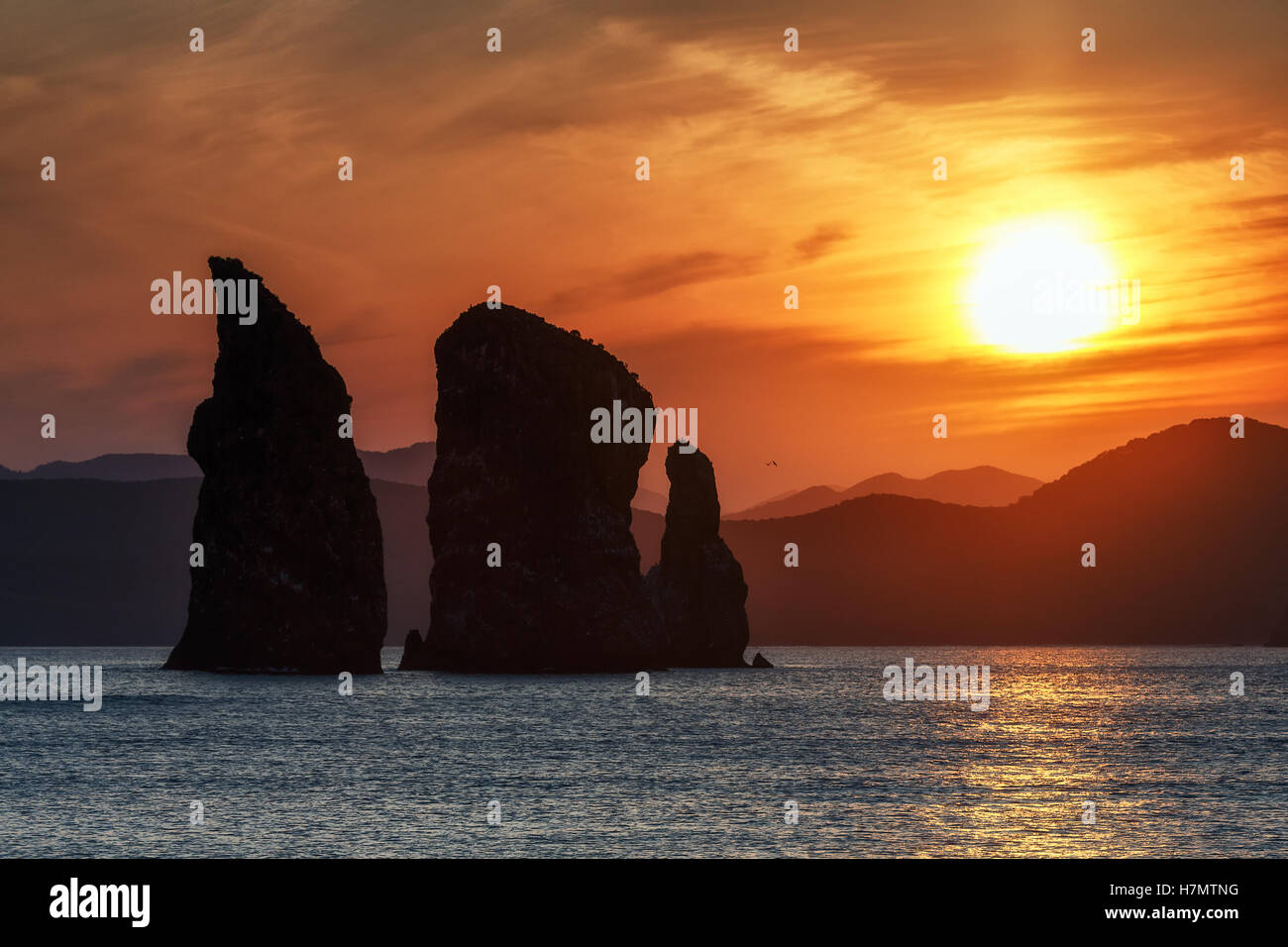 View three brothers rocks hi-res stock photography and images - Alamy