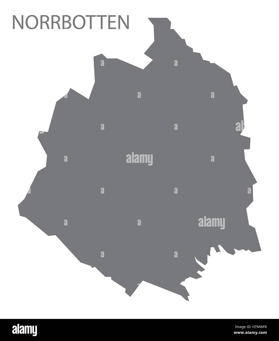 Map of norrbotten hi-res stock photography and images - Alamy