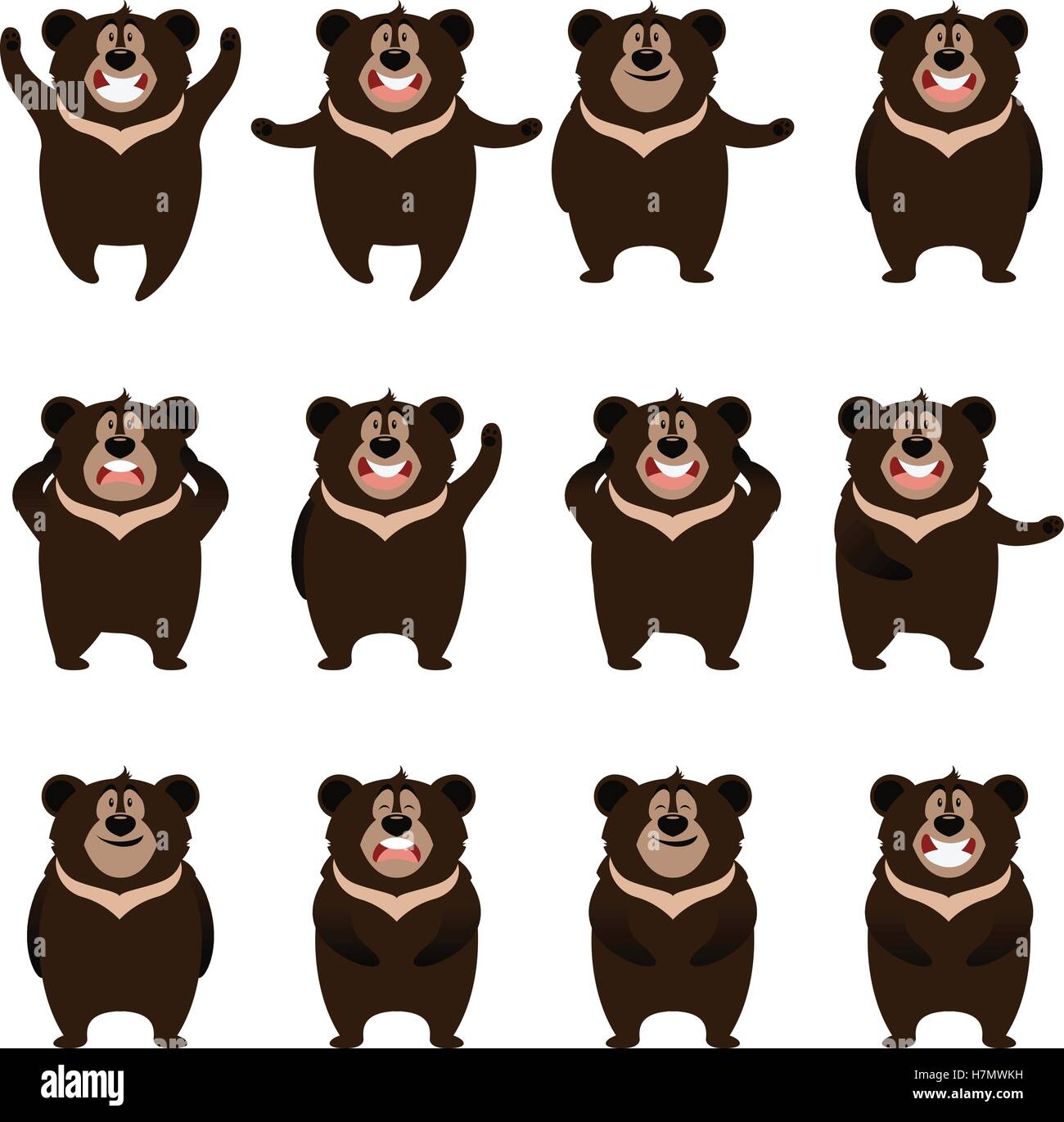 Moon bear Stock Vector Images - Alamy