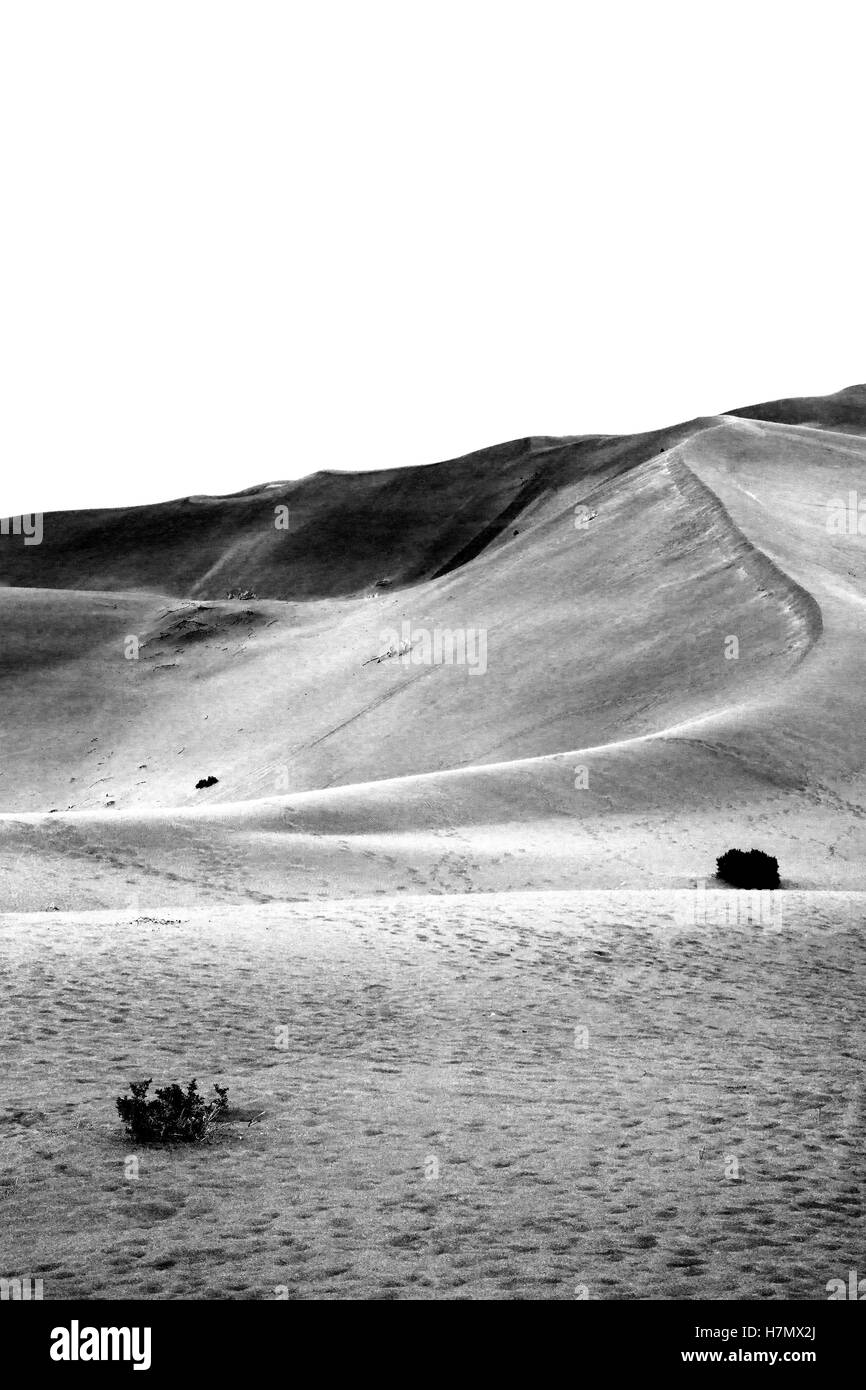 the empty quarter and outdoor sand dune in oman old desert rub al khali ...