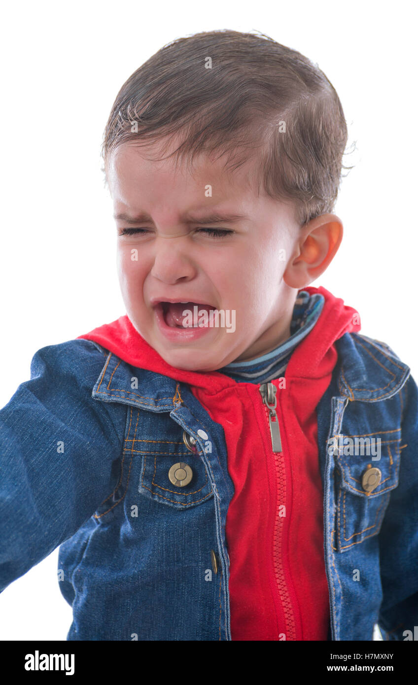 Young crying child hi-res stock photography and images - Alamy
