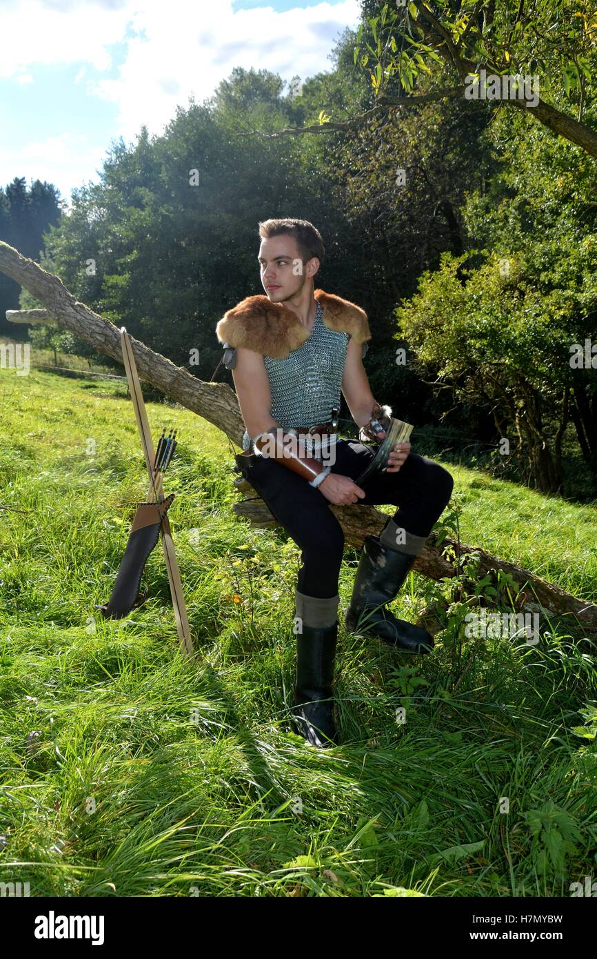 Young man hand hunting hi-res stock photography and images - Alamy