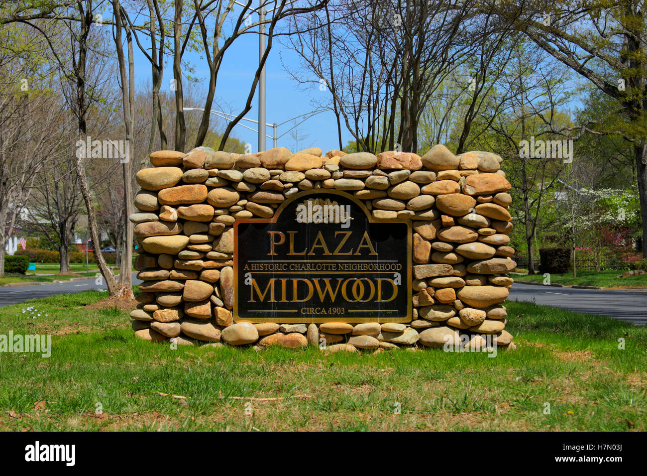 Neighborhood sign hi-res stock photography and images - Alamy