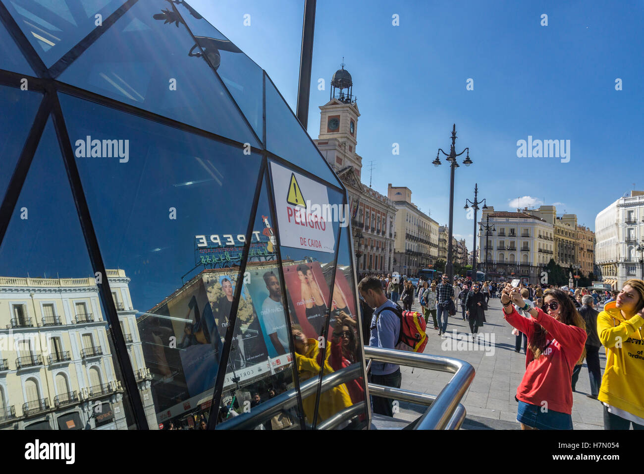 Sol station madrid hi-res stock photography and images - Alamy