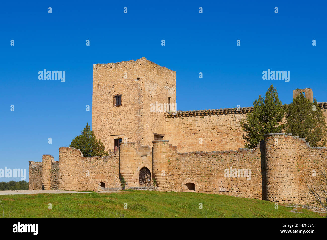 Pedraza, Castle, Ignacio Zuloaga Museum, Segovia Province, Castille ...