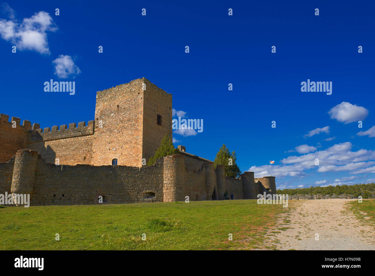 Pedraza, Castle, Ignacio Zuloaga Museum, Segovia Province, Castille ...