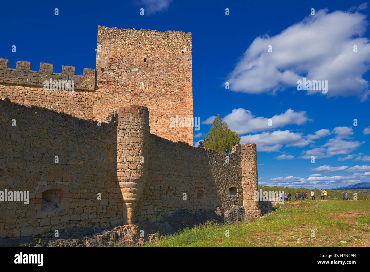 Pedraza, Castle, Ignacio Zuloaga Museum, Segovia Province, Castille ...