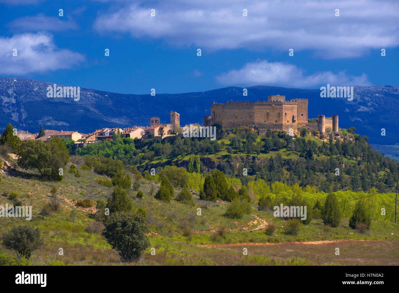 Pedraza, Castle, Ignacio Zuloaga Museum, Segovia Province, Castille ...