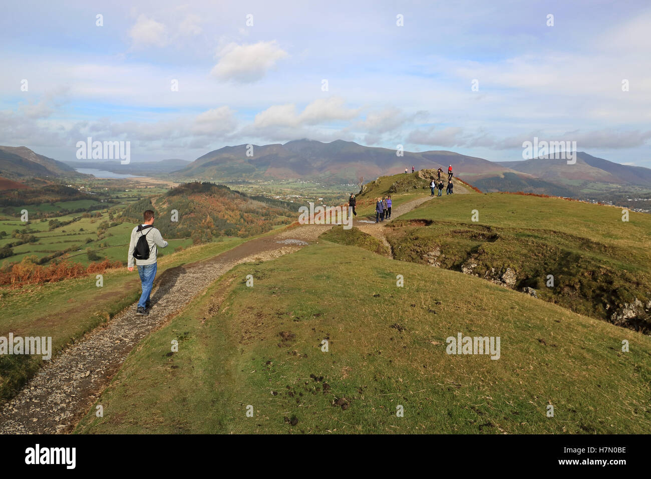 Cat bells autumn people hi-res stock photography and images - Alamy