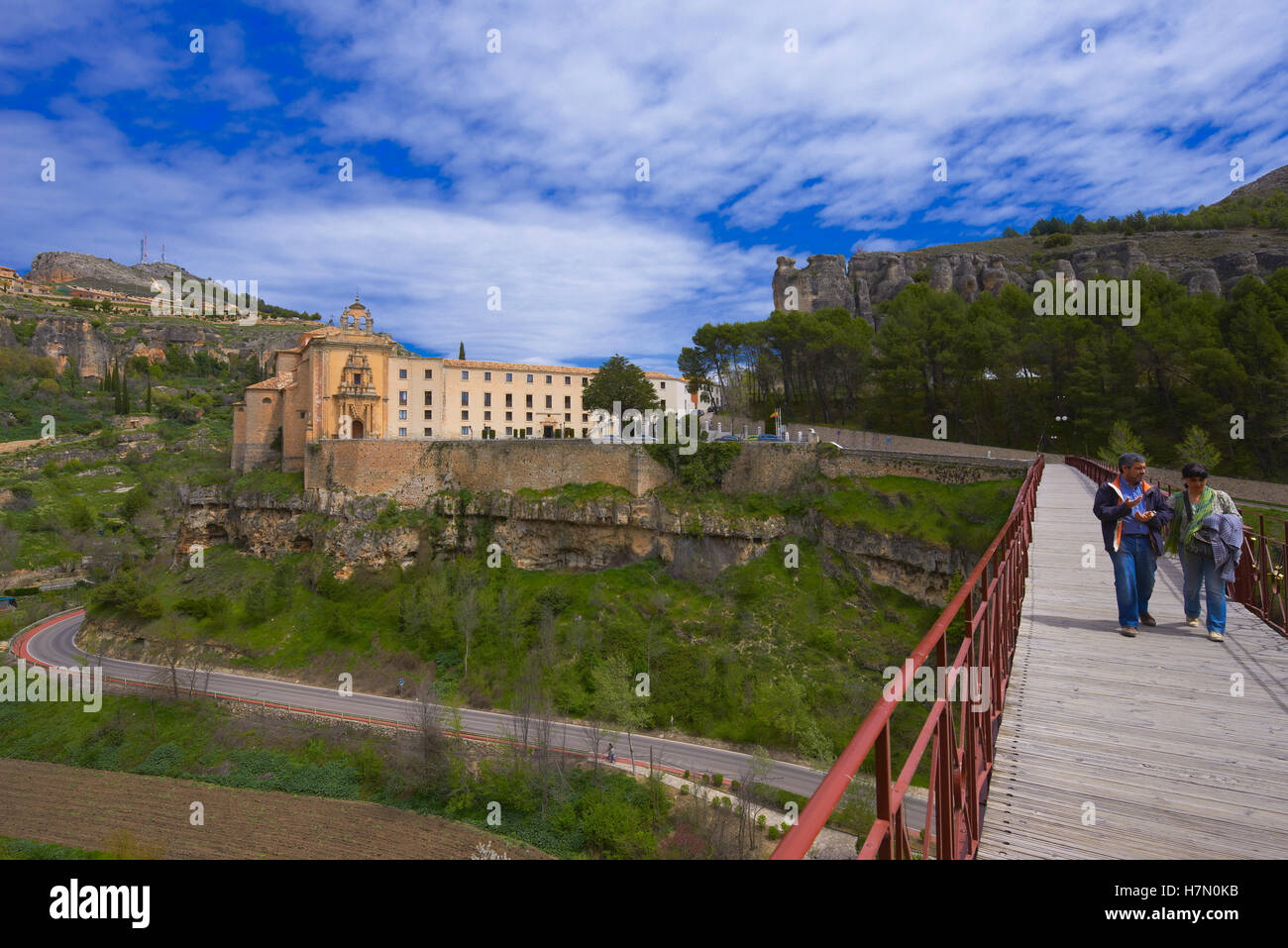 Saint Paul monastery, State-Run Hotel, Parador Nacional, Cuenca, UNESCO ...