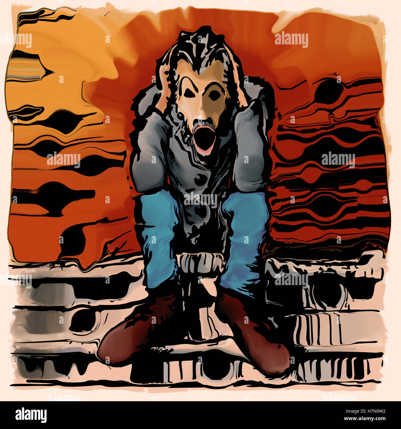 Nightmare hallucination hi-res stock photography and images - Alamy