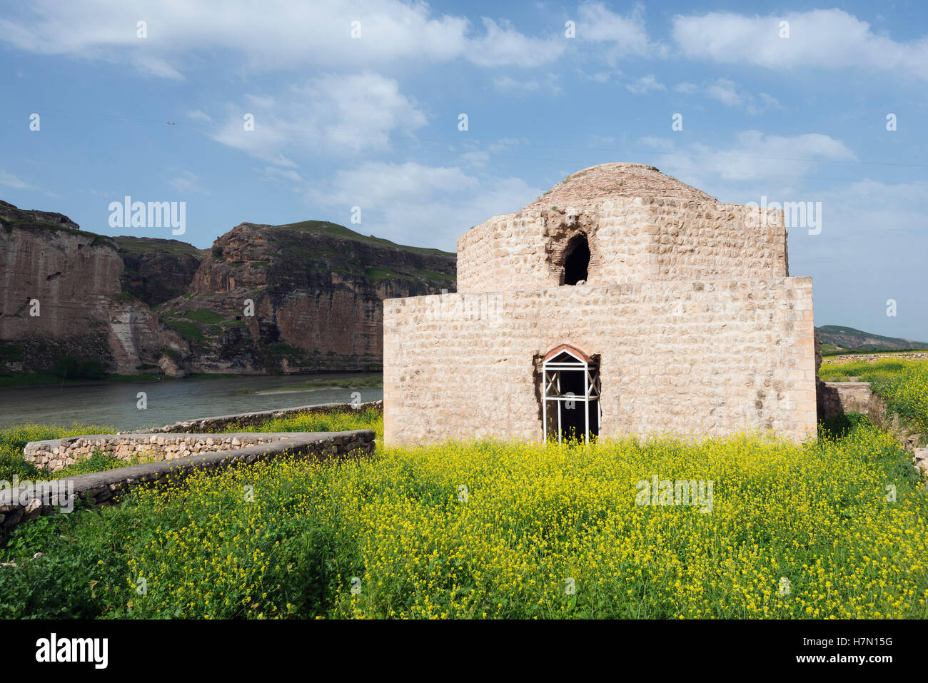 Turkey, Eastern Anatolia, Hasankeyf, slated for flooding under the ...