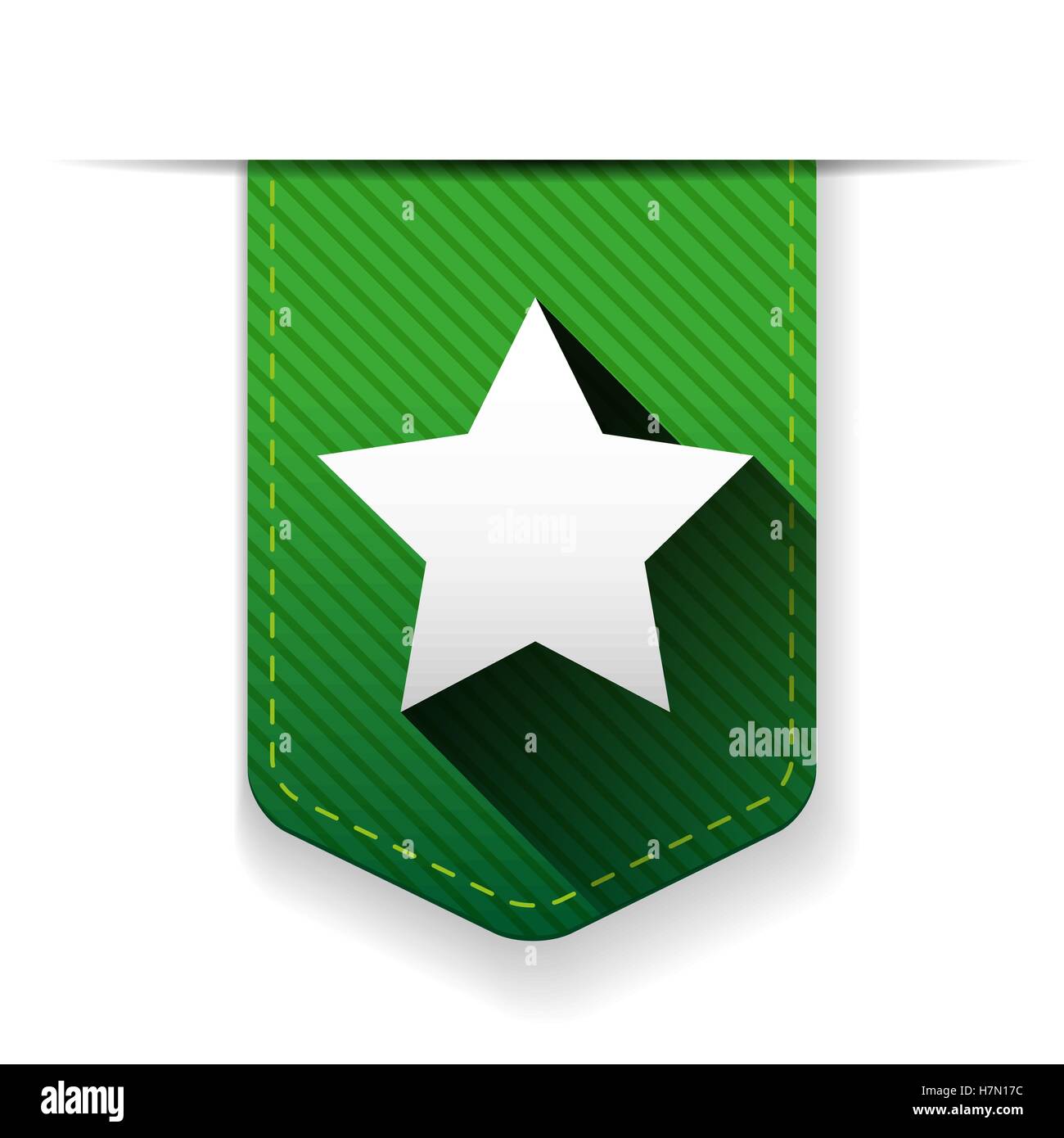 Star ribbon insignia vector Stock Vector Image & Art - Alamy