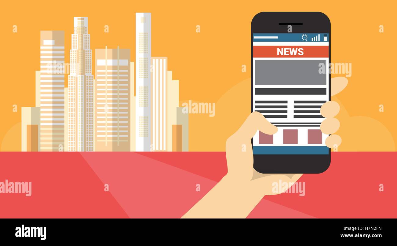 Telephone surfing Stock Vector Images - Alamy