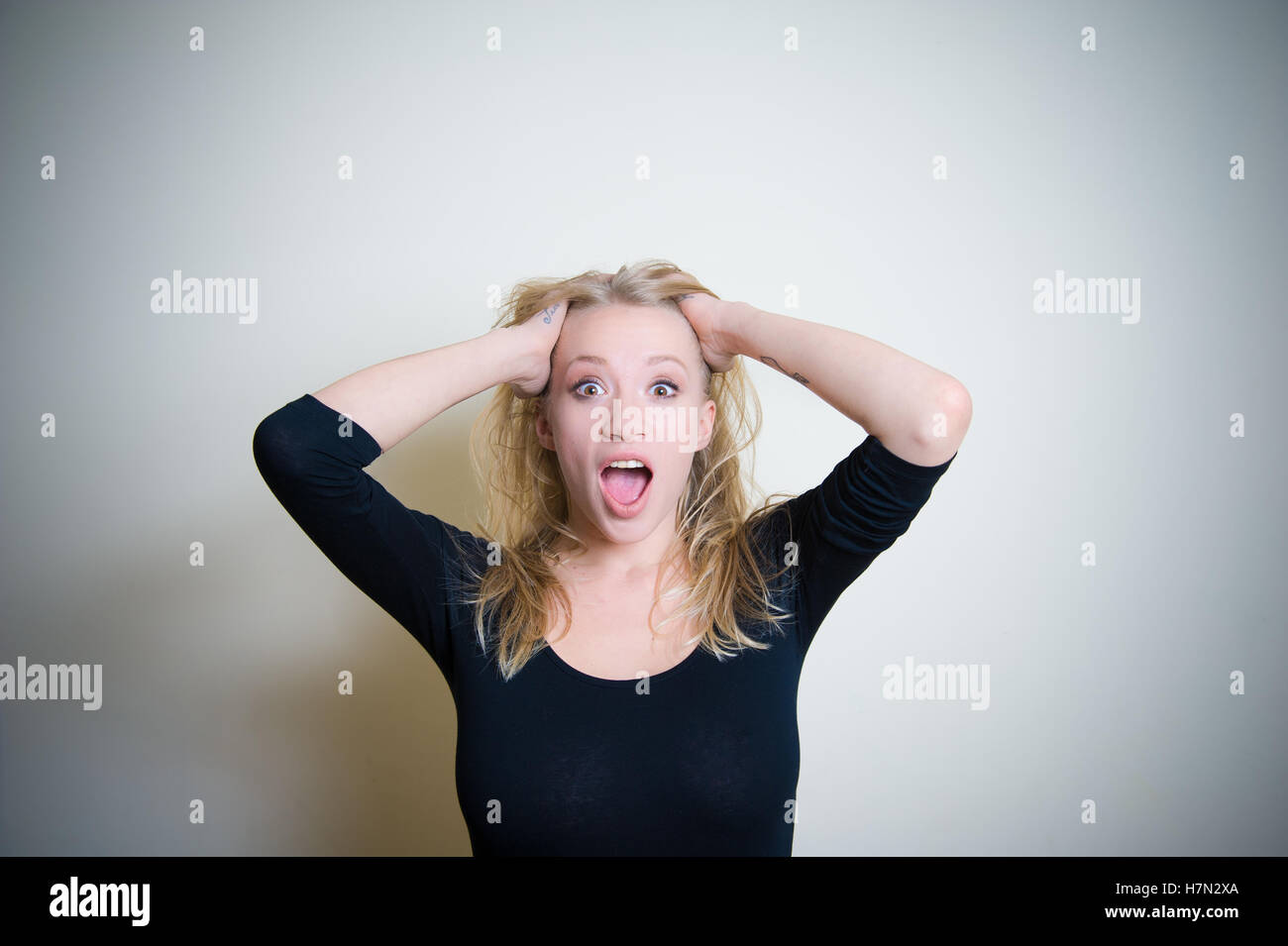 Astonished woman face High Resolution Stock Photography and Images - Alamy Astonished woman face High Resolution Stock Photography and Images - Alamy