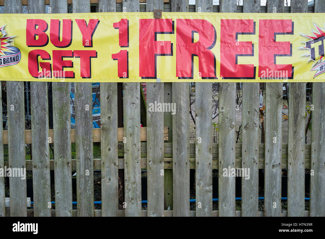 Discounted get one free hi-res stock photography and images - Alamy