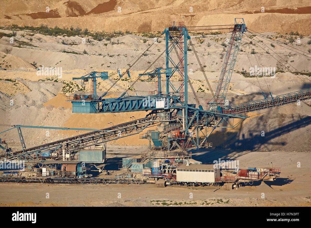 Coal Mine Excavation Stock Photo - Alamy