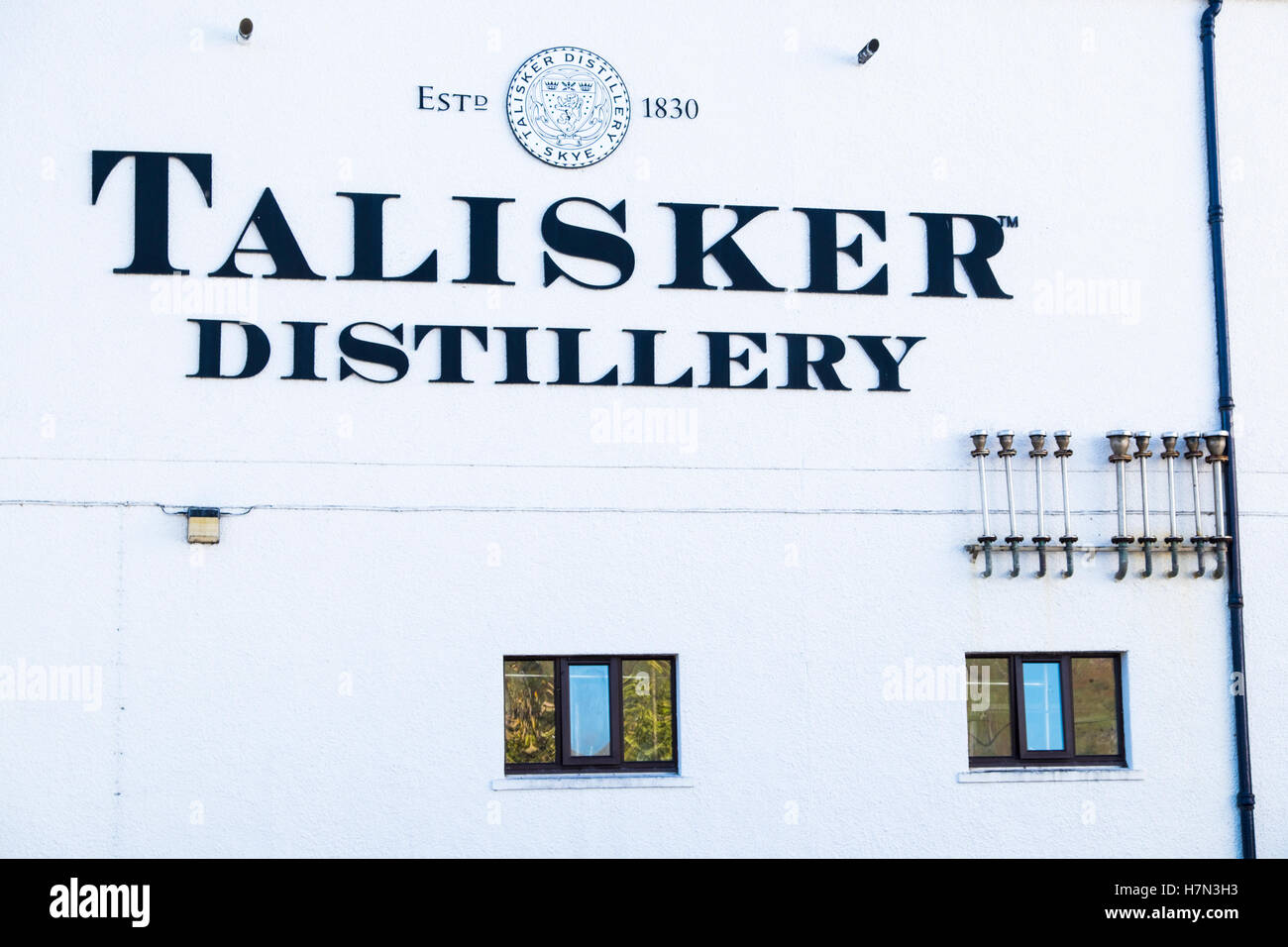 Talisker Distillery, Isle of Skye, Scotland Stock Photo - Alamy
