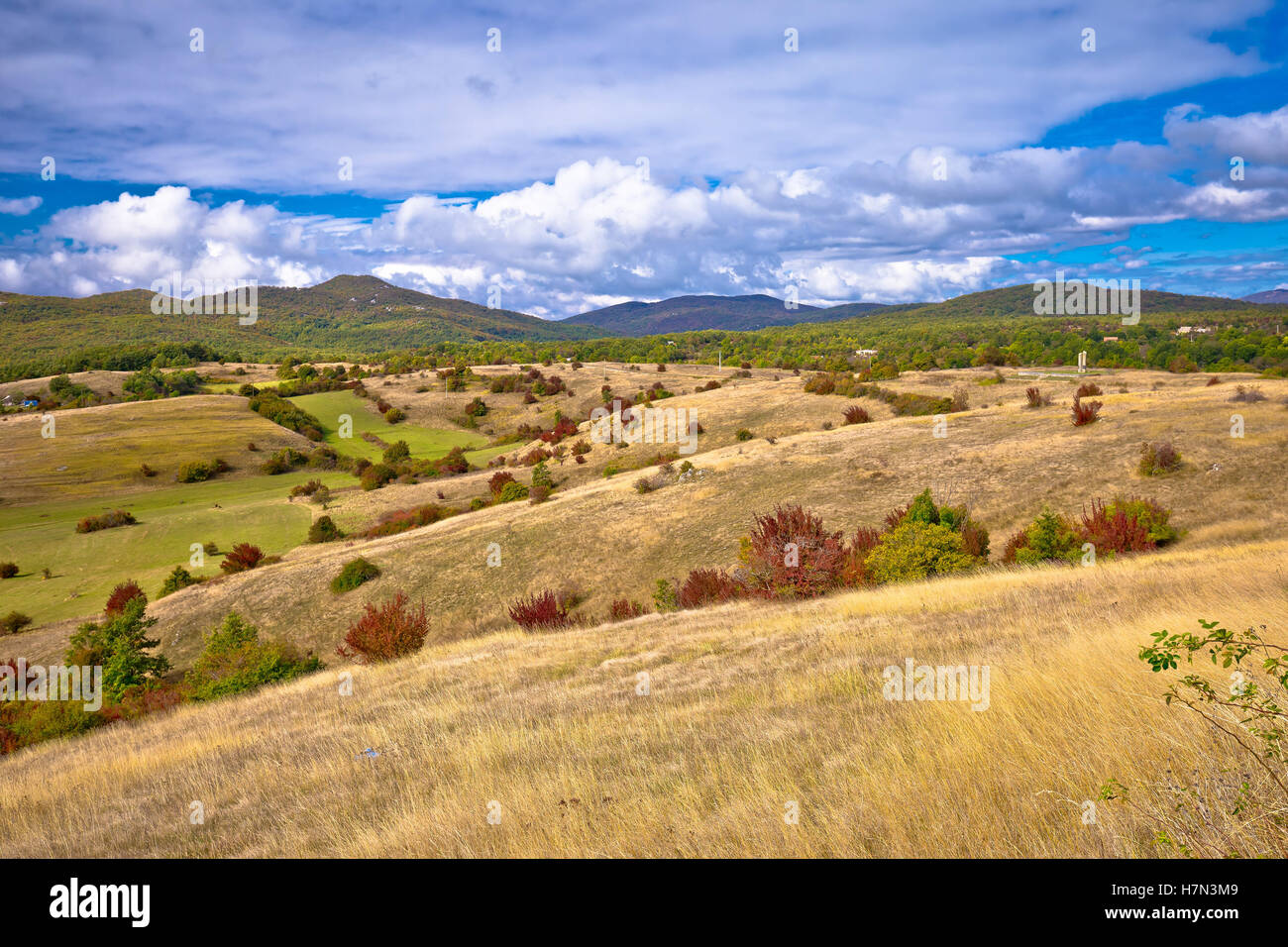 Lika road landscape velebit hi-res stock photography and images - Alamy