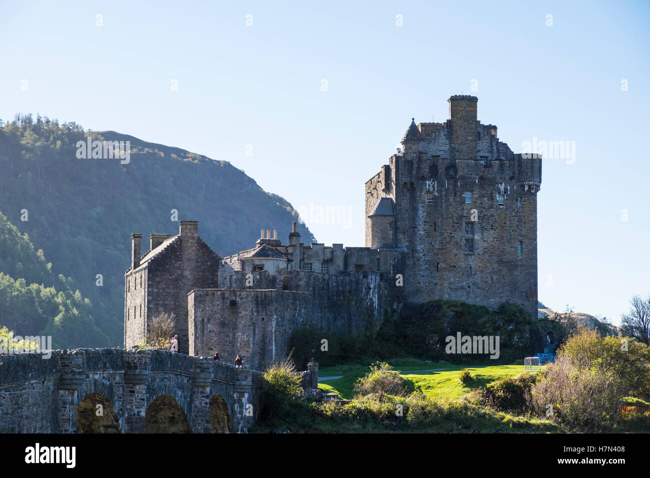 Eilean Donan Castle, Castle, Historically, Dornie, Kyle of Lochalsh ...