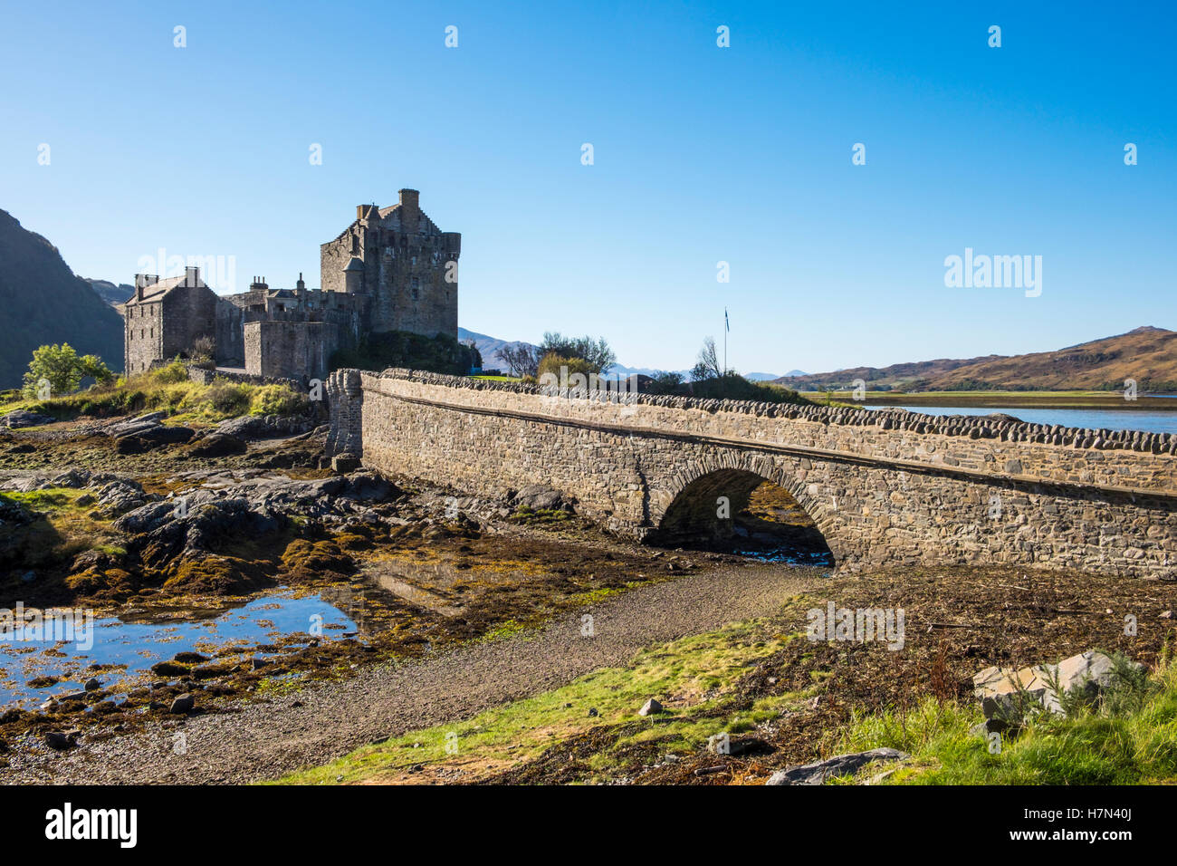 Eilean Donan Castle, Castle, Historically, Dornie, Kyle of Lochalsh ...