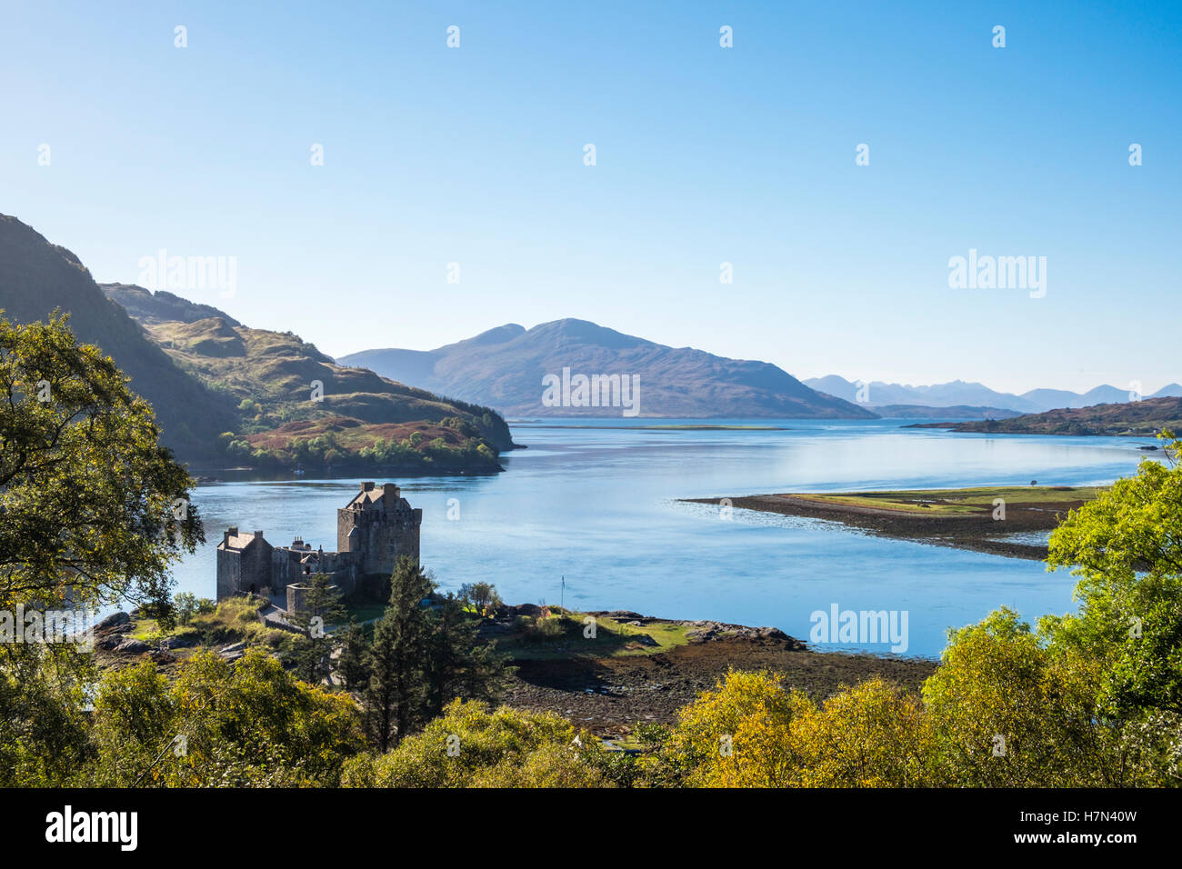 Eilean Donan Castle, Castle, Historically, Dornie, Kyle of Lochalsh ...