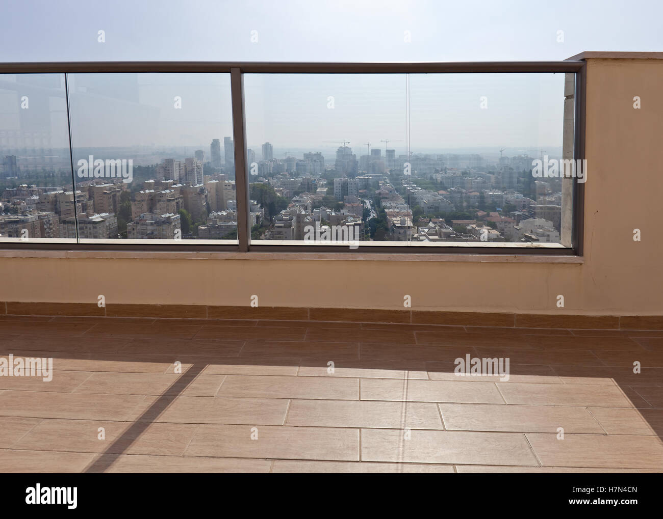 Penthouse balcony hi-res stock photography and images - Alamy