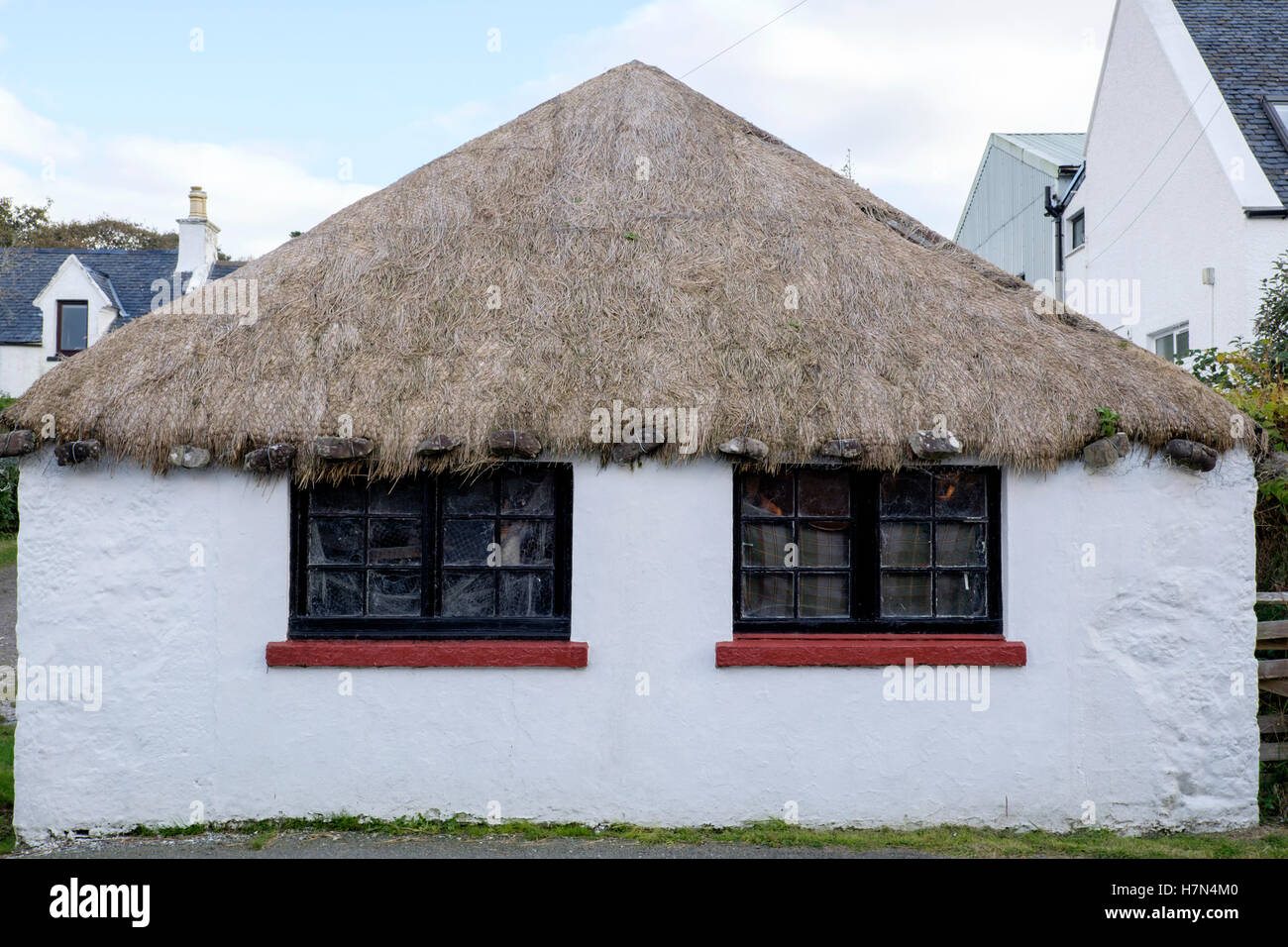 Giant Angus MacAskill Museum, Dunvegan, Isle of Skye, Scotland Stock ...
