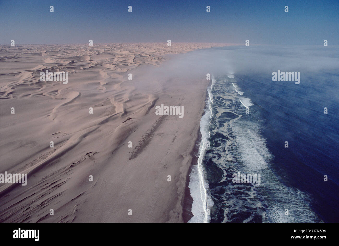 Namib Desert Meets The Atlantic Ocean