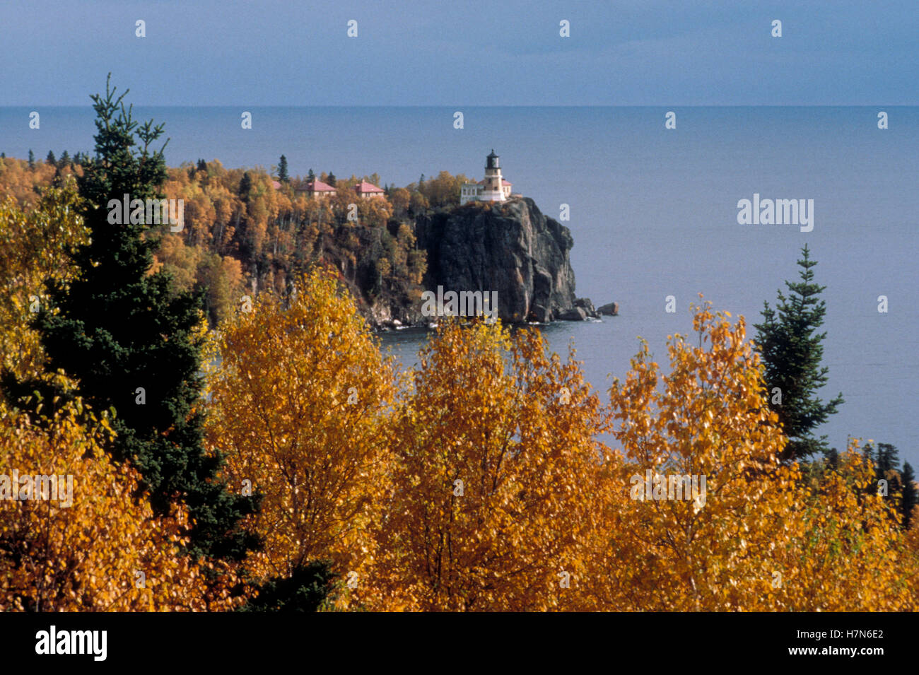 Split Rock lighthouse, Lake Superior, Minnesota Stock Photo - Alamy