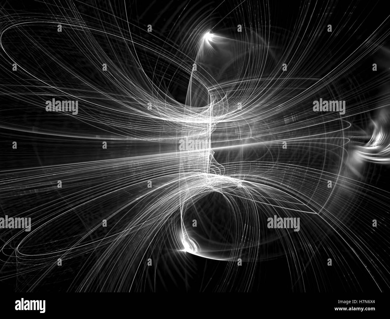 Abstract glowing lines hi-res stock photography and images - Alamy
