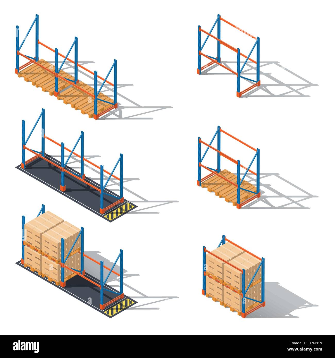 Paper racks Stock Vector Images - Alamy