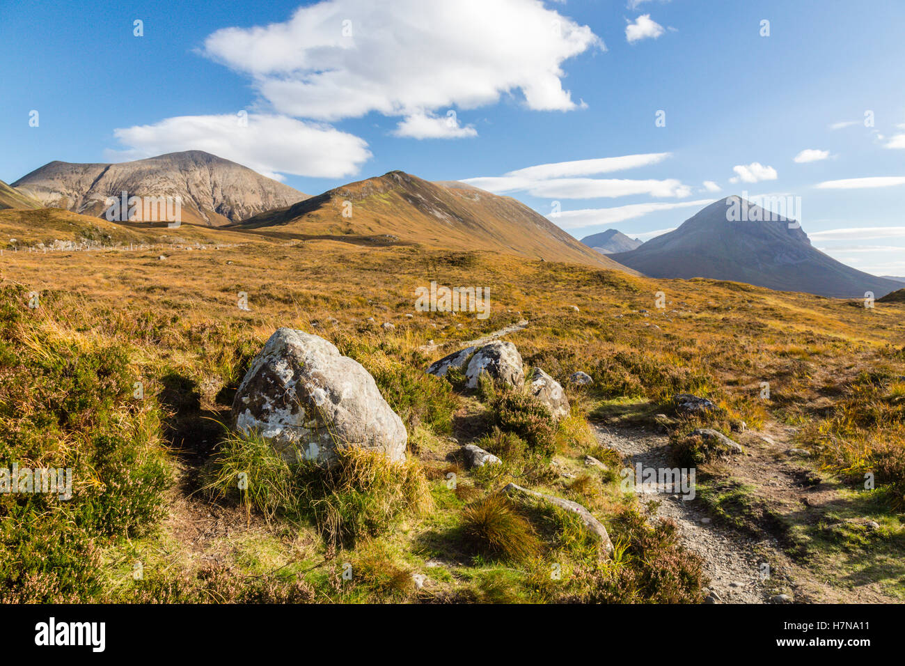 Cuillin Mountains, Isle of Skye, Scotland Stock Photo - Alamy