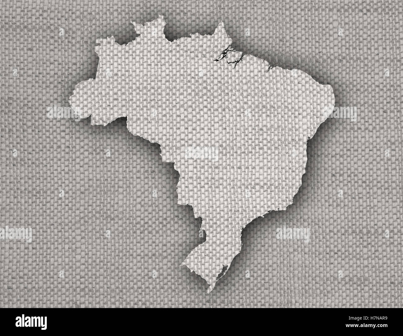 Brazil map ancient hi-res stock photography and images - Alamy