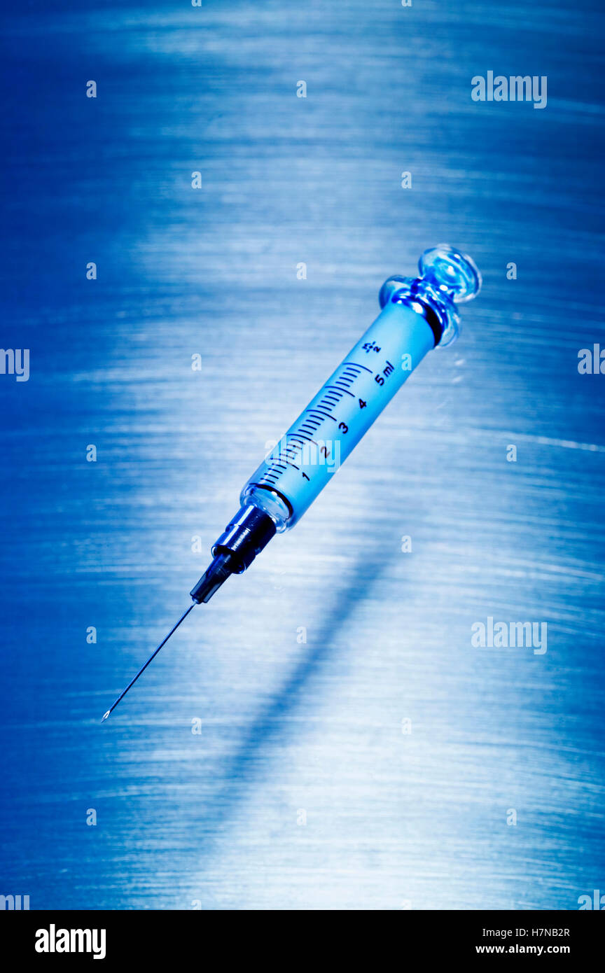 medical syringe concept Stock Photo - Alamy
