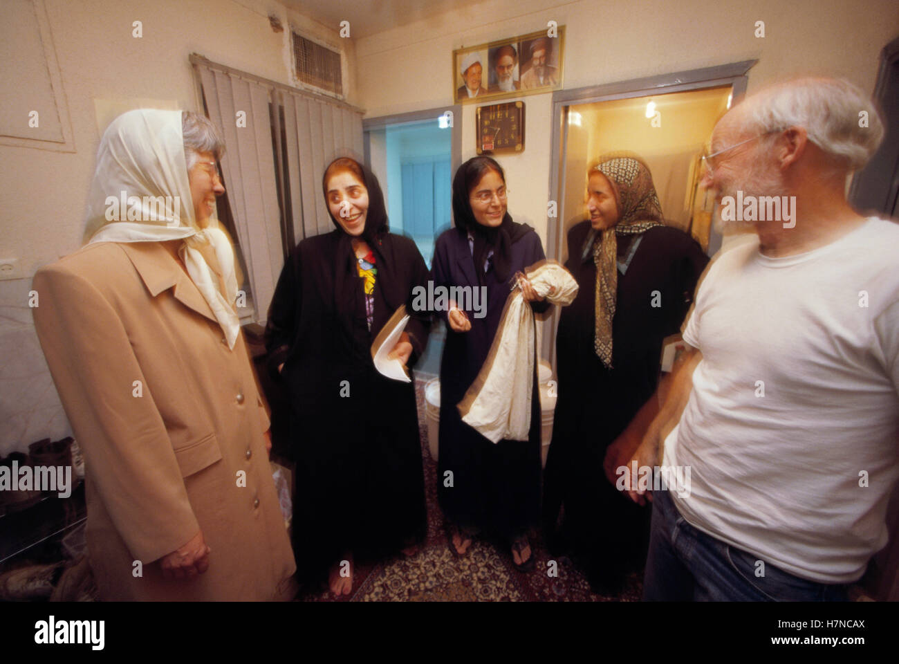 Jim Patton with wife and mammal collecting assistants, Kerman, Iran ...
