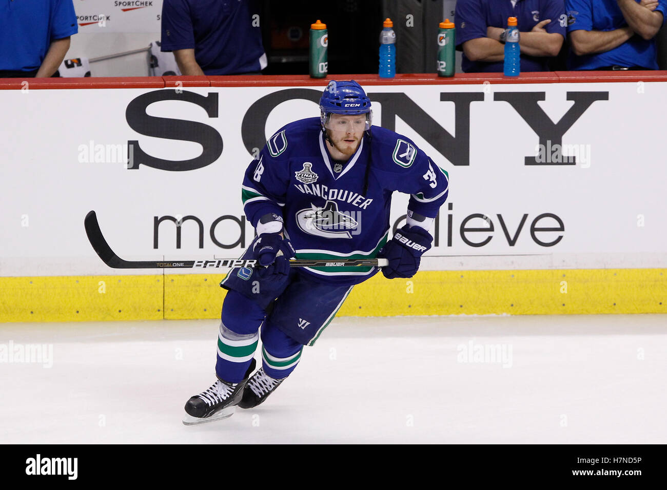 June 10, 2011; Vancouver, BC, CANADA; Vancouver Canucks right wing ...