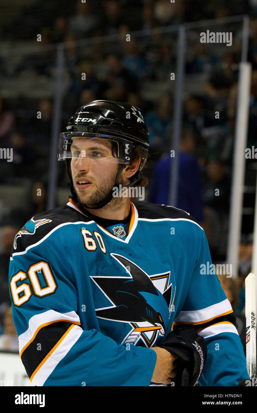 Sep 24, 2011; San Jose, CA, USA; San Jose Sharks defenseman Jason ...